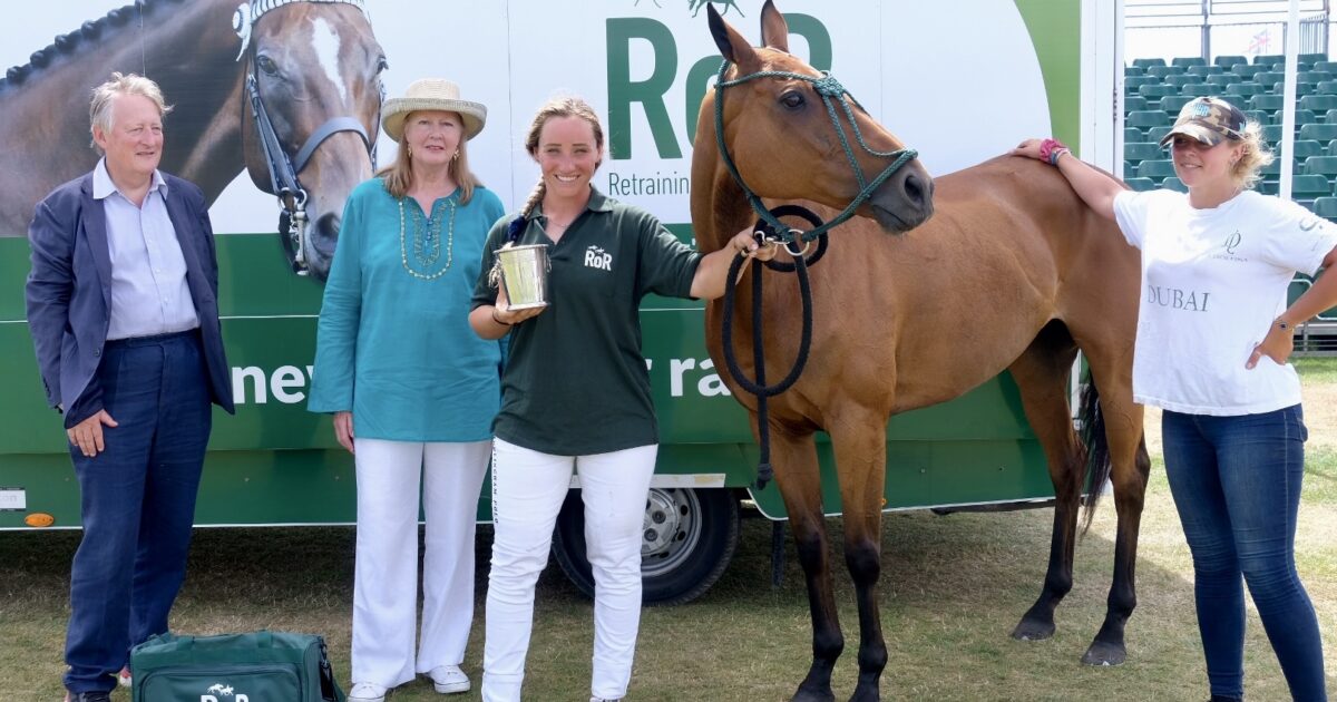 Christmas comes in July for Kayley | Retraining of Racehorses