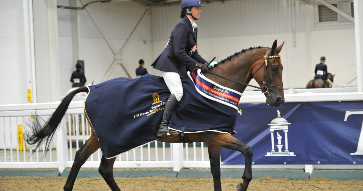 Owner Breeder's Pride - Tattersalls RoR Former Racehorse Challenge ...