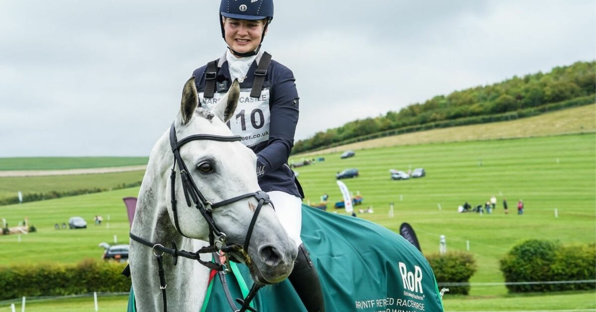 Alex proves himself a Good Boy at Barbury - Retraining of Racehorses